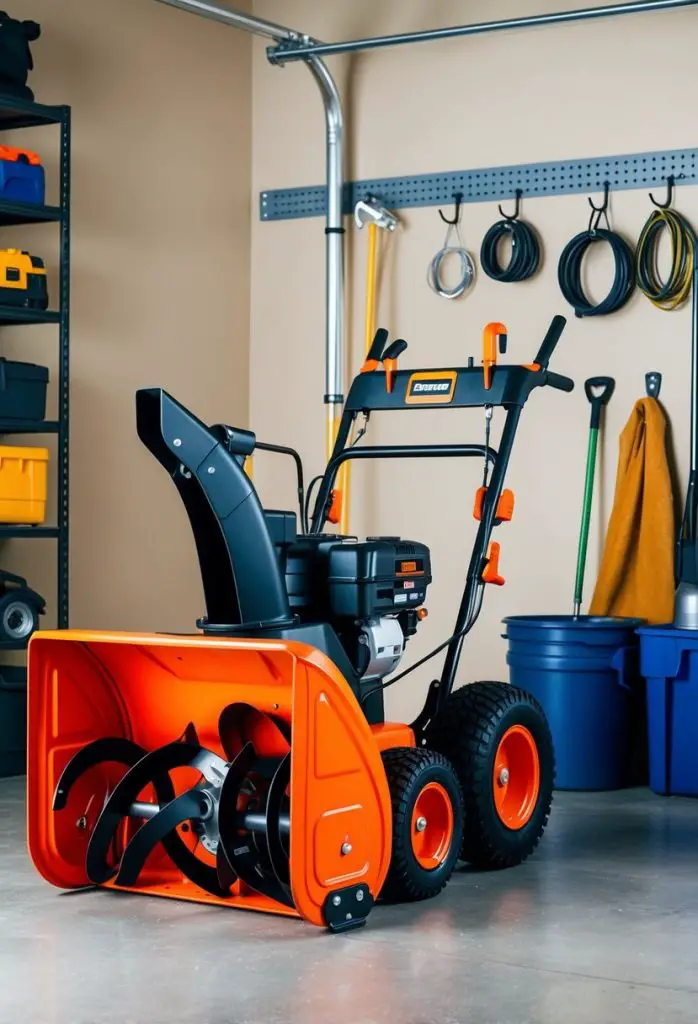 Snow Blower Outdoor Storage Ideas for Maximum Space and Protection