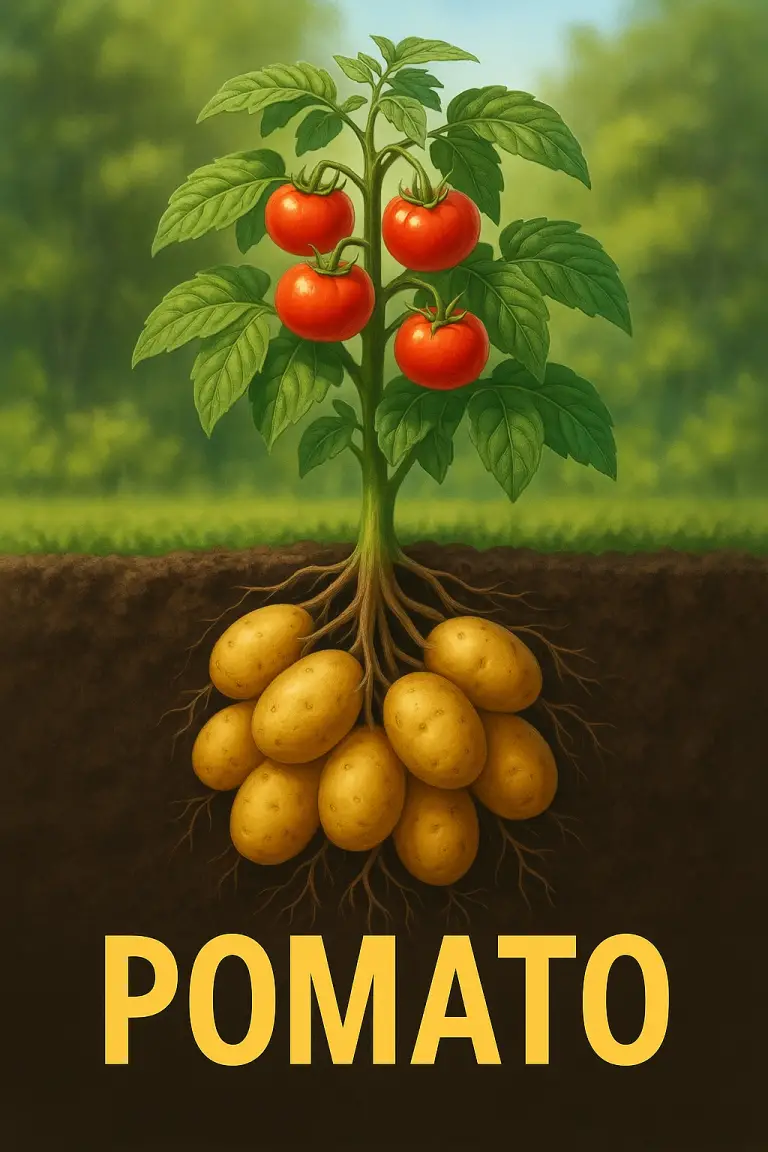 The Amazing Pomato Plant: Grow Tomatoes and Potatoes on One Plant!